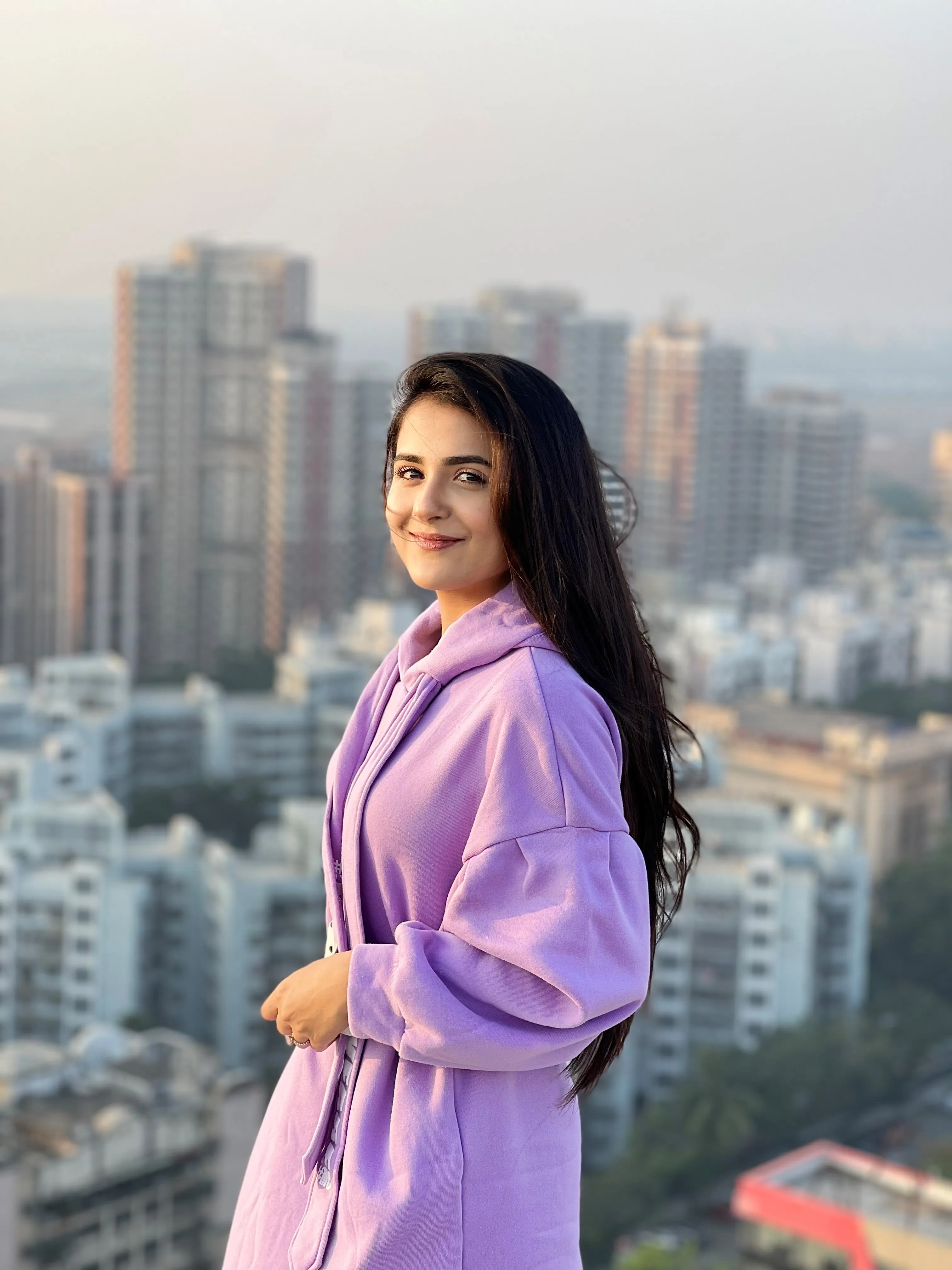 Debattama Saha works on her Hindi diction for her role in Zee TV's ...