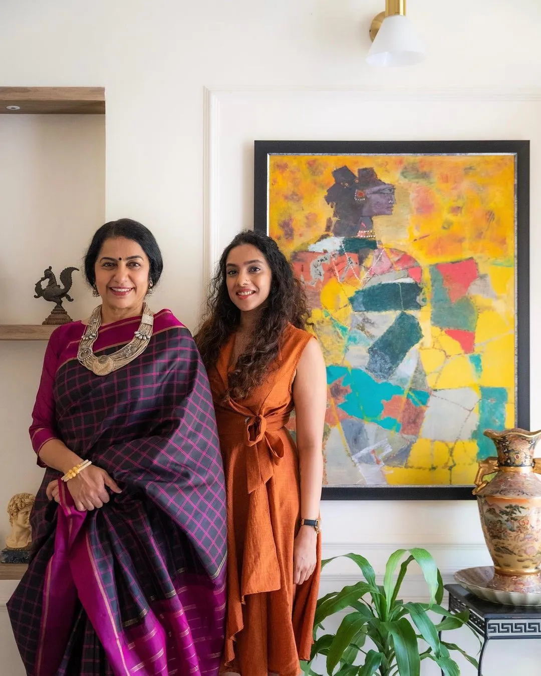 ലളിതം, സുന്ദരം; സുഹാസിനിയുടെയും മണിരത്നത്തിന്റെയും വീടിന്റെ അകത്തളകാഴ്ചകൾ