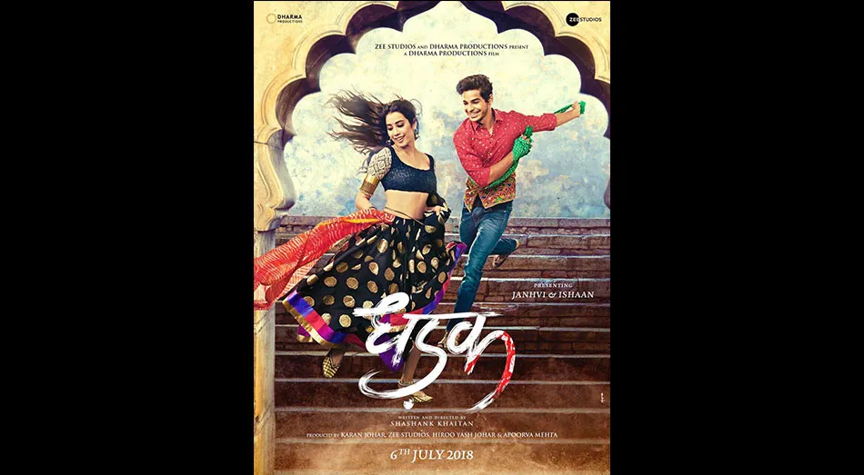 Karan Johar Releases The Official Poster Of ‘Dhadak’