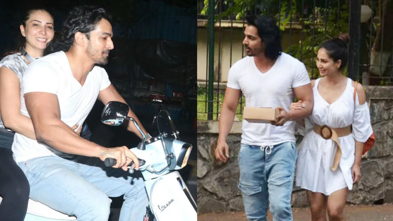 These Pics Of Kim Sharma With Rumoured Boyfriend Harshvardhan Rane Are ...