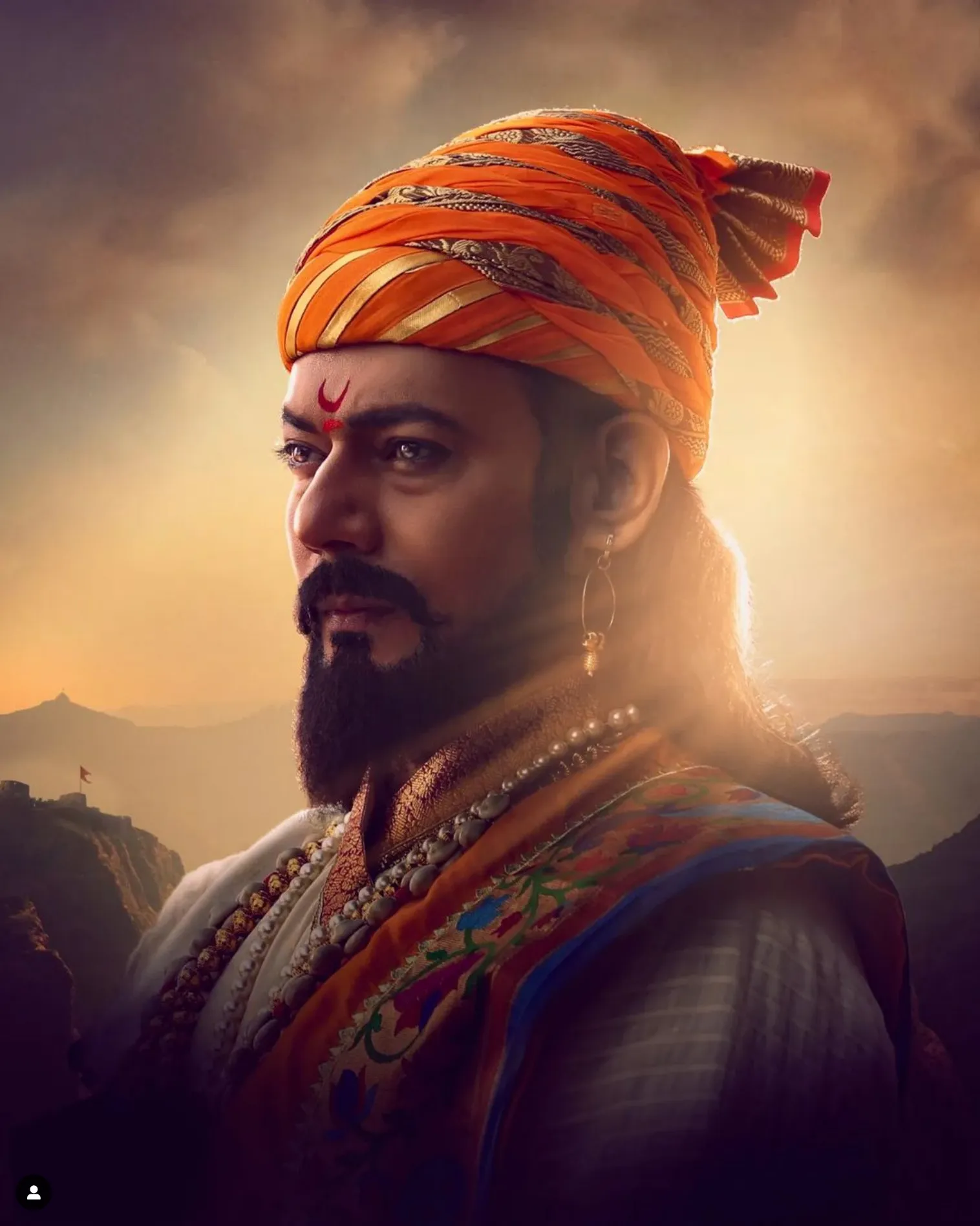Shantanu Moghe's Mesmerising First Look As Chhatrapati Shivaji Maharaj ...