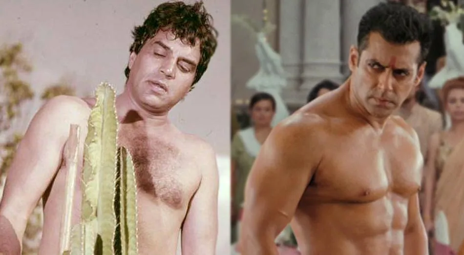dharmendra body building
