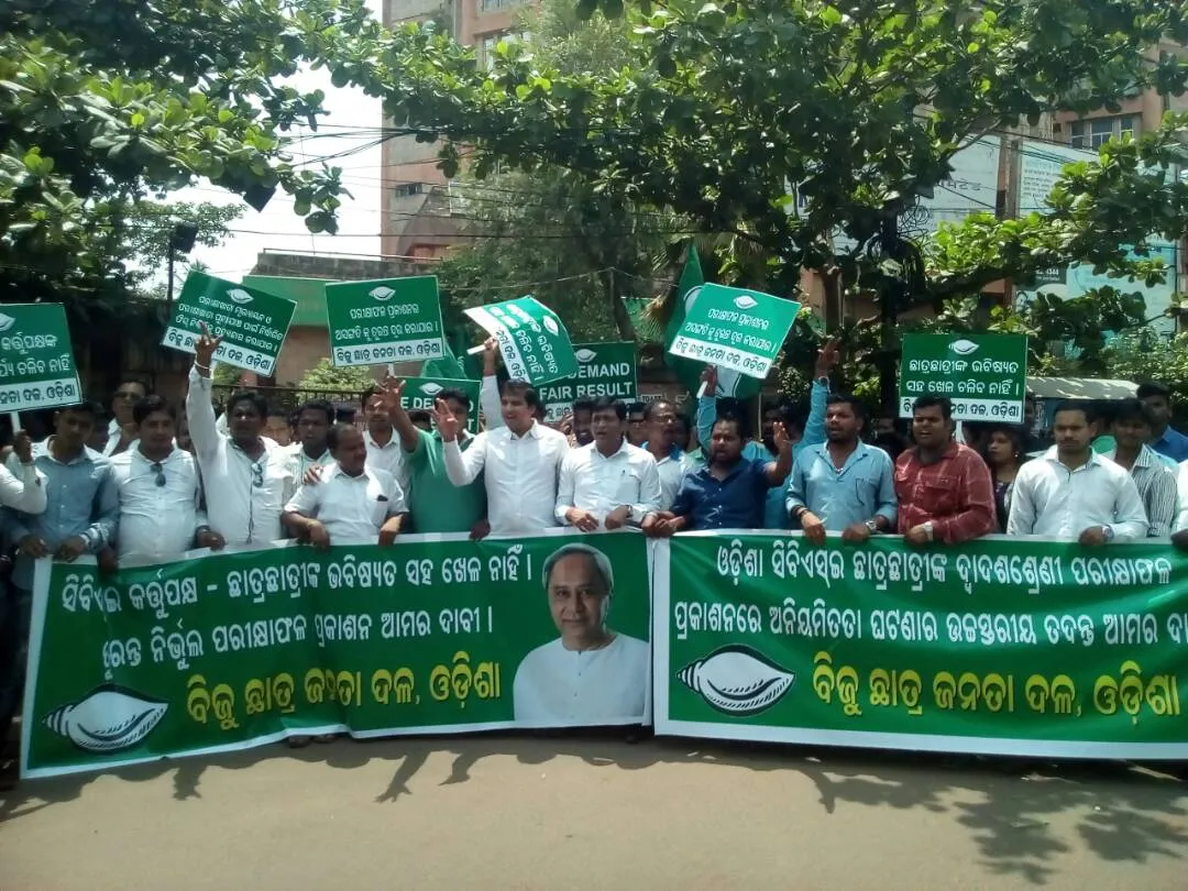 Odisha CBSE Class-XII results row: BCJD, NSUI join protest; officials ...