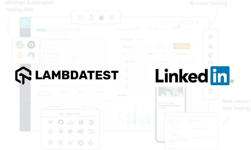 Lambdatest Partners With Linkedin To Offer Test Automation Professional Certificate On Linkedin