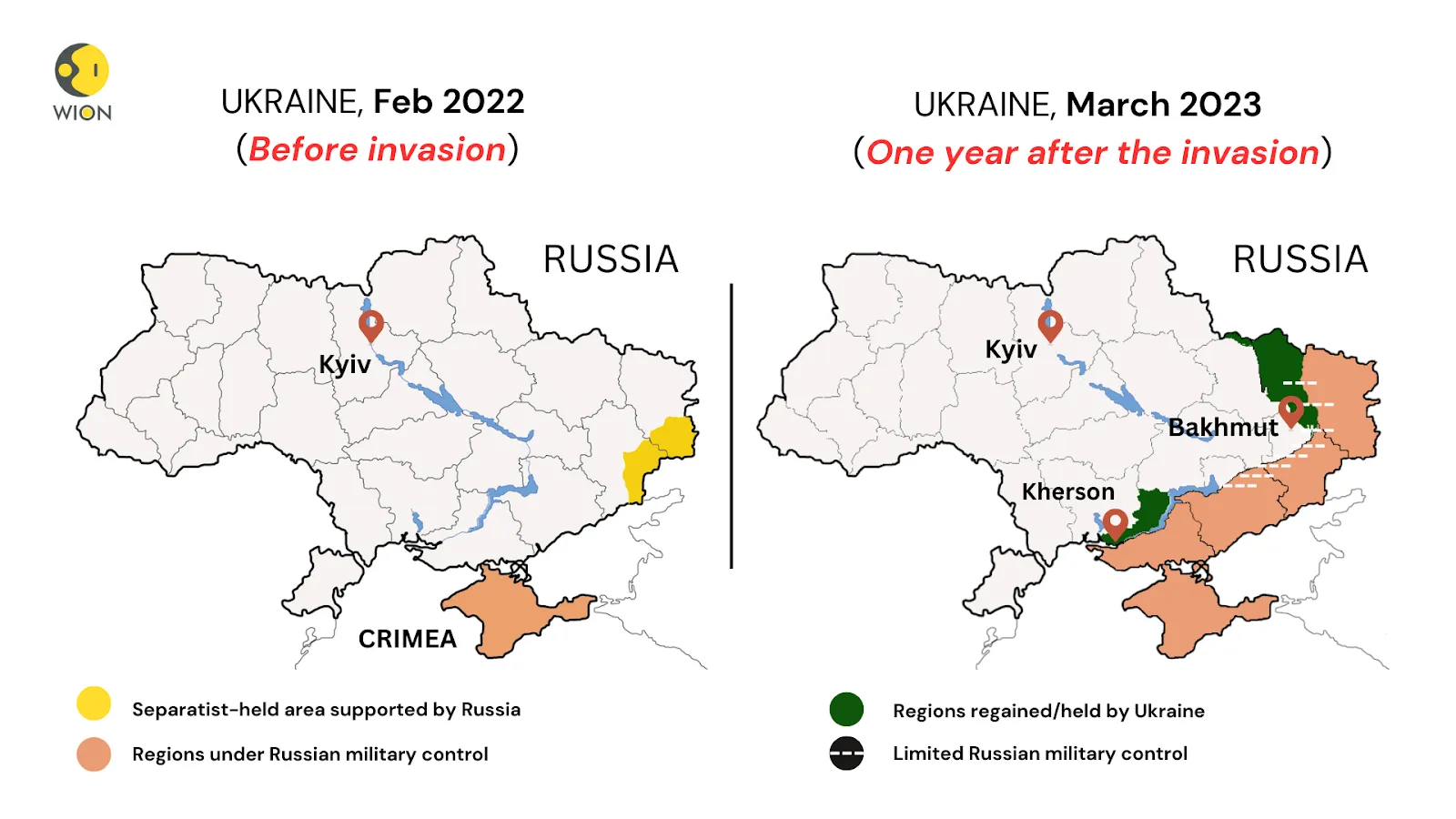 Data lab | In maps: Strategic significance of Bakhmut in Russia-Ukraine war
