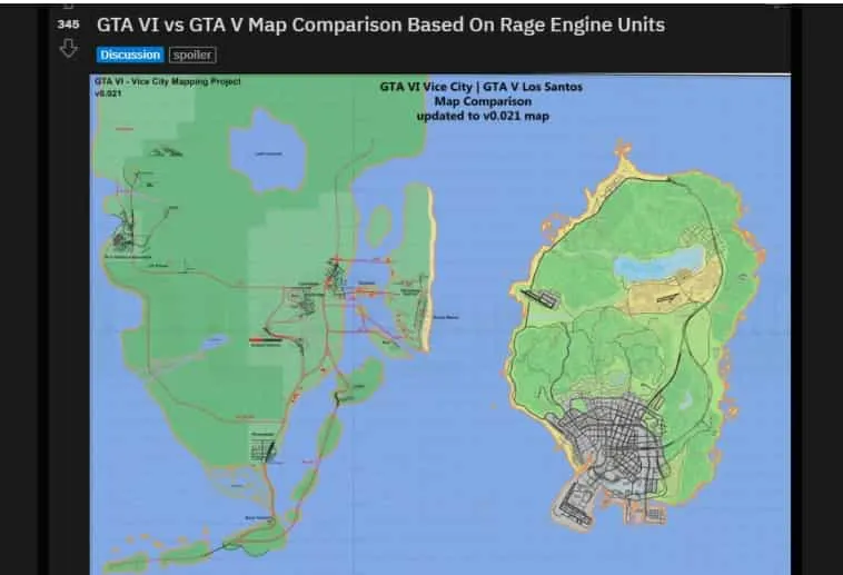GTA 6 leaked screenshot: Images of expanded map and large lake go viral ...