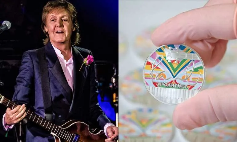 Beatles legend Paul McCartney stars in new UK coin collection