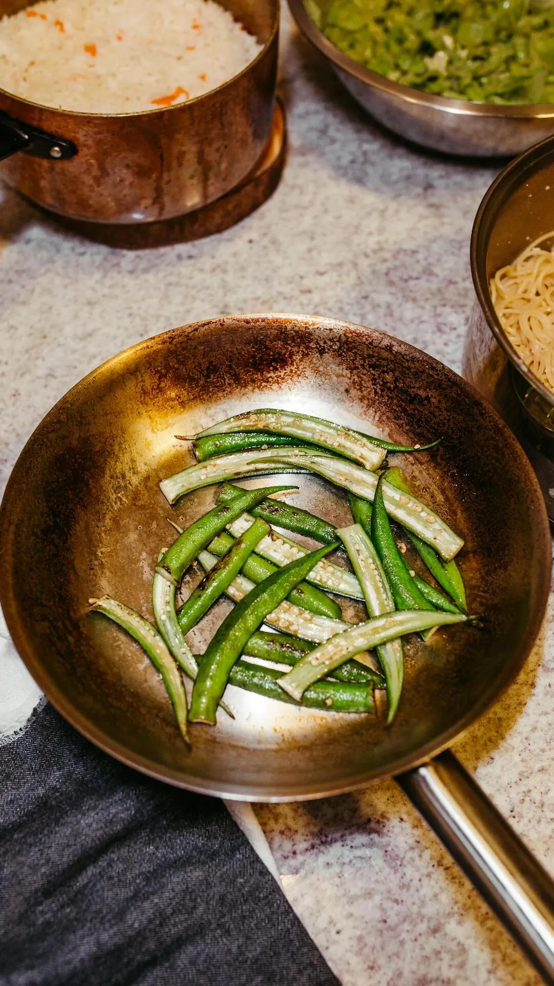 how to make okra rice