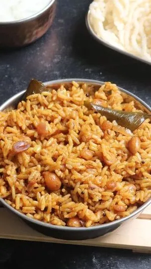 how to make south indian tamarind rice