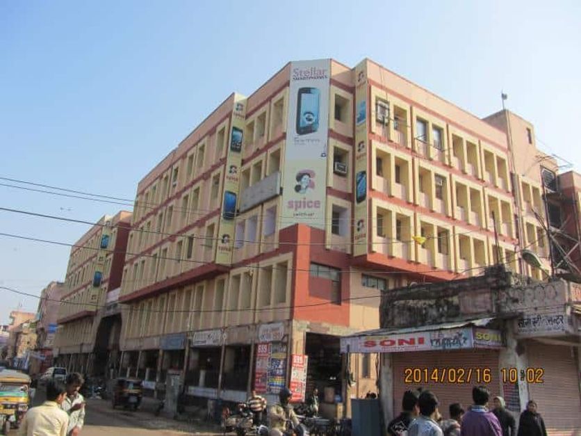 Raisar Plaza, the Computer Market Of Rajasthan processes Polling