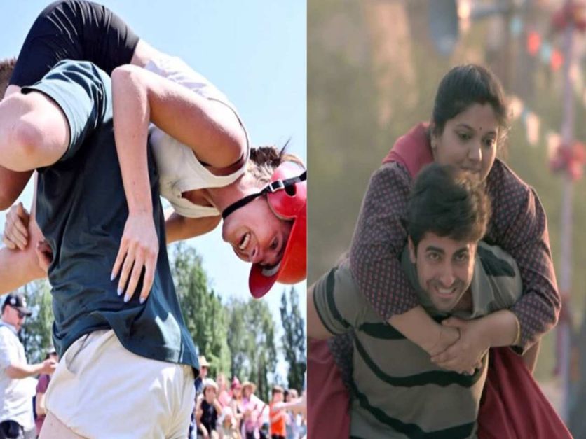 Canada's Wife Carrying Contest Reminds People Of 'Dum Laga ke Haisha'
