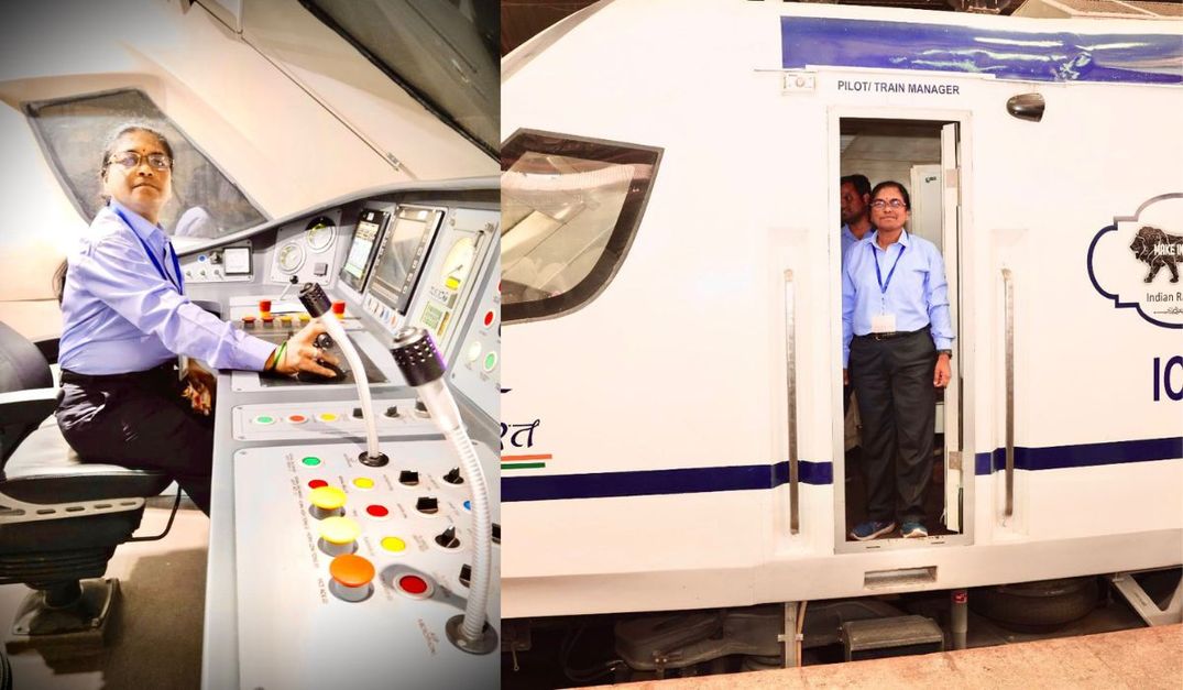 Meet Surekha Yadav, Asia's First Woman Locomotive Pilot Operating Vande ...