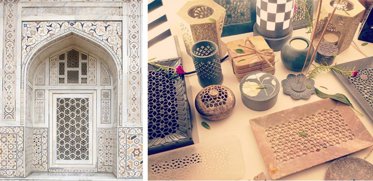 Latticework: How the Persian stone craft moved from Taj Mahal to living ...