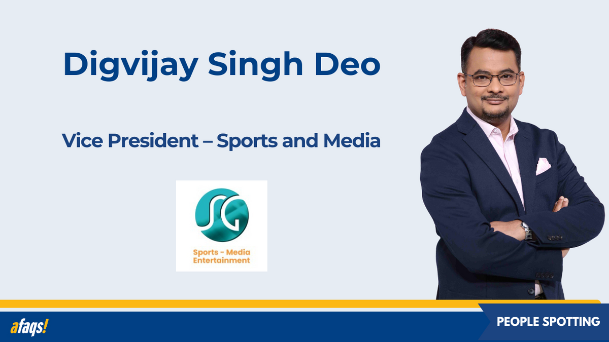 WION's Digvijay Singh Deo joins SG Sports as VP- Sports and Media