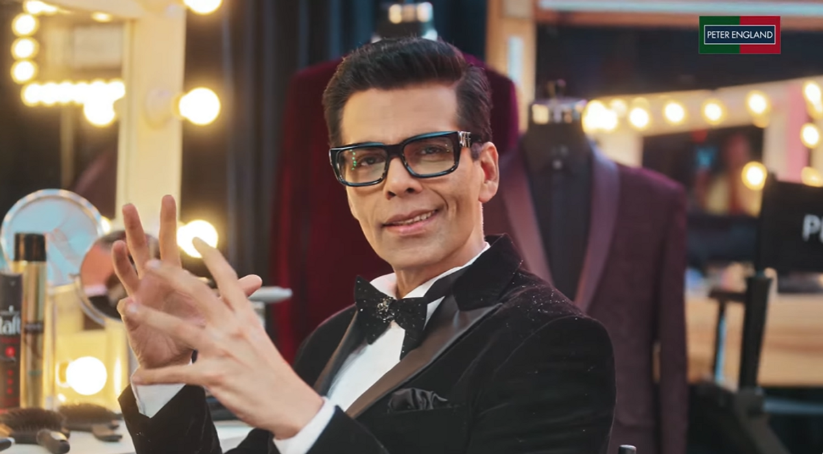Peter England casts Karan Johar in new wedding season campaign
