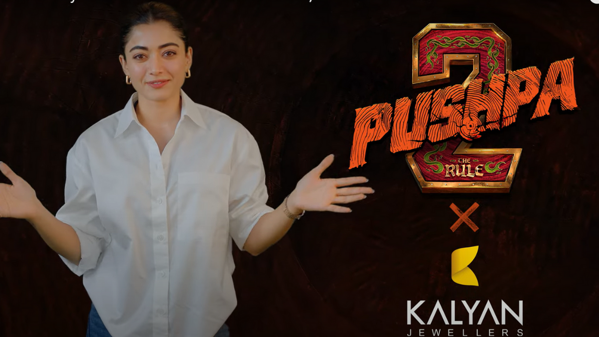 Rashmika Mandanna unveils Kalyan Jewellers ‘PUSHPA’ collection