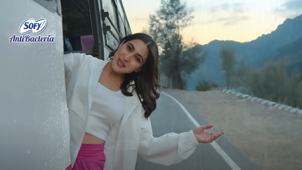Sara Ali Khan says goodbye to discomfort in Sofy’s new TVC