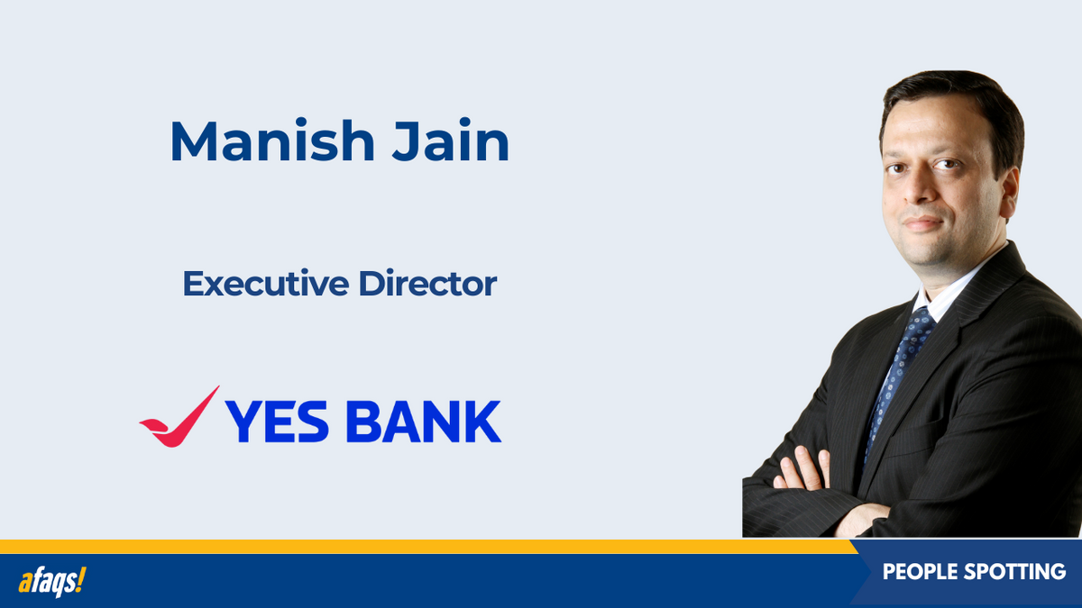YES BANK appoints Manish Jain as Executive Director