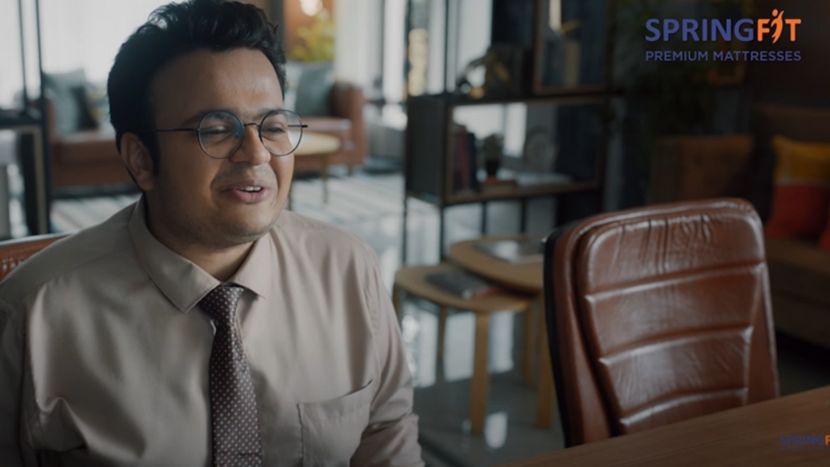 Springfit's new spot highlights uninterrupted sleep amid life’s twists