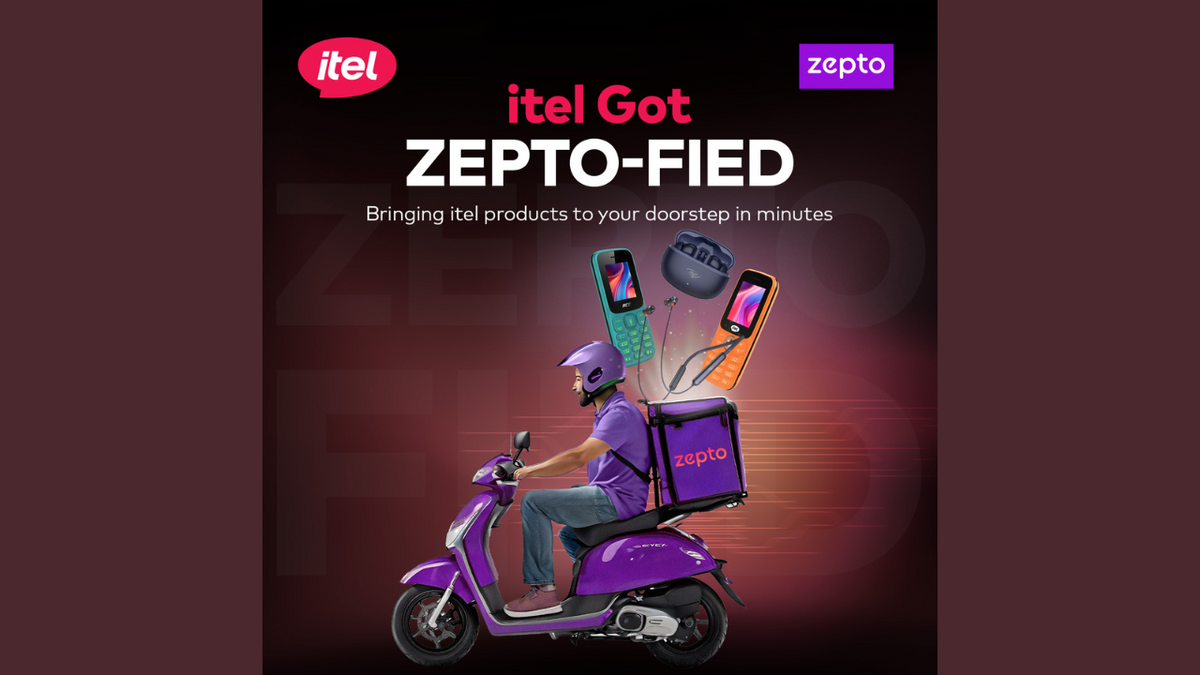 itel partners with Zepto to deliver phones and gadgets in minutes
