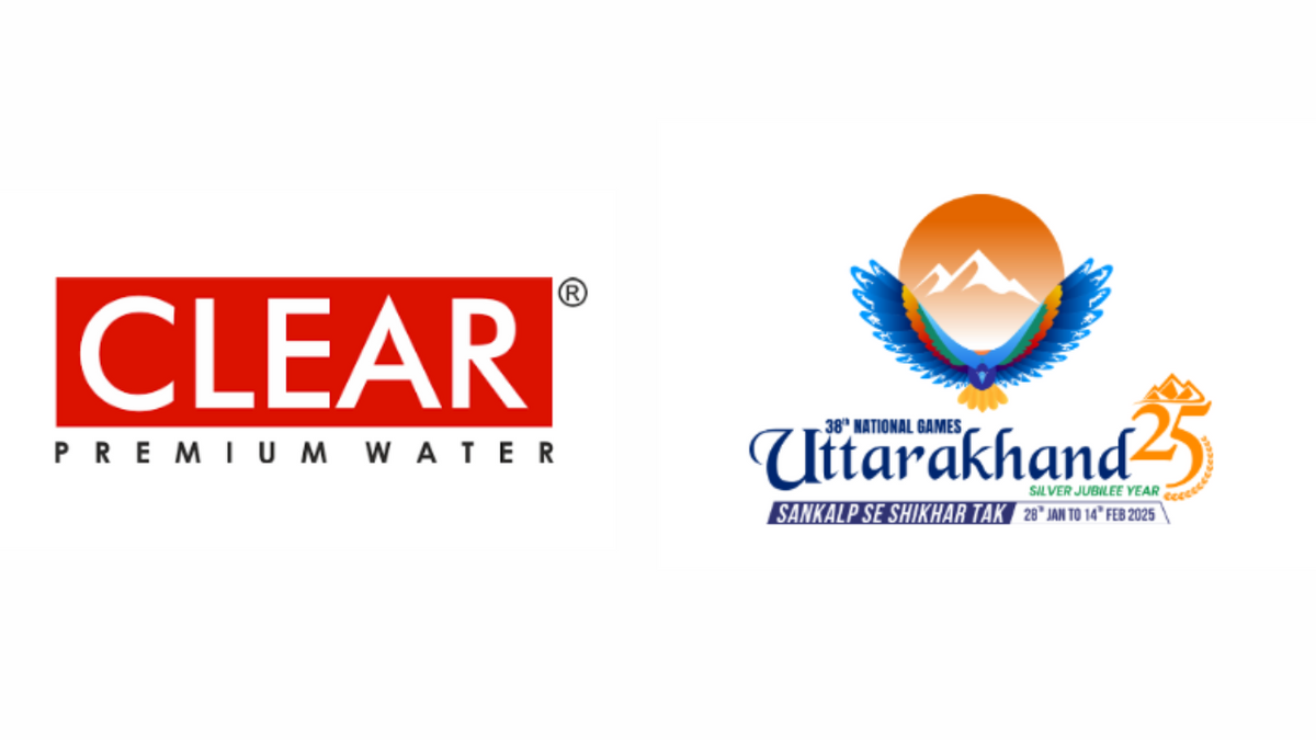 CLEAR Premium Water becomes official hydration partner for National Games, Uttrakhand 2025