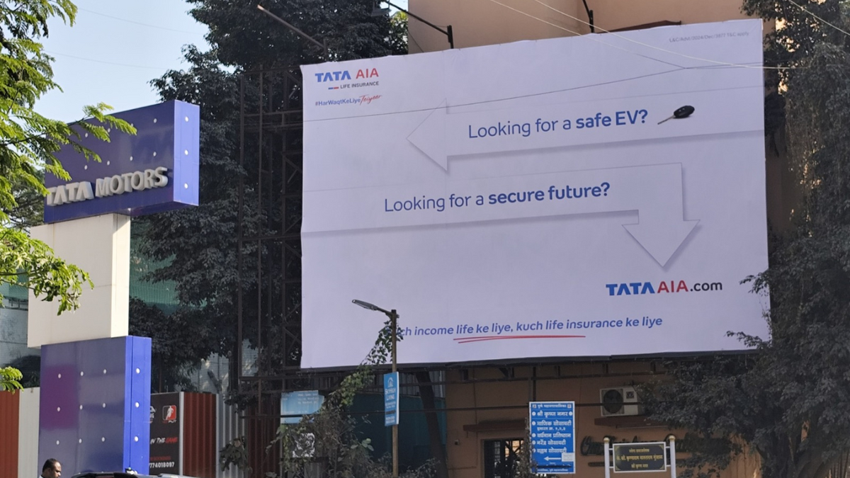 Tata AIA Life’s OOH campaign shows how to enjoy today and plan for tomorrow