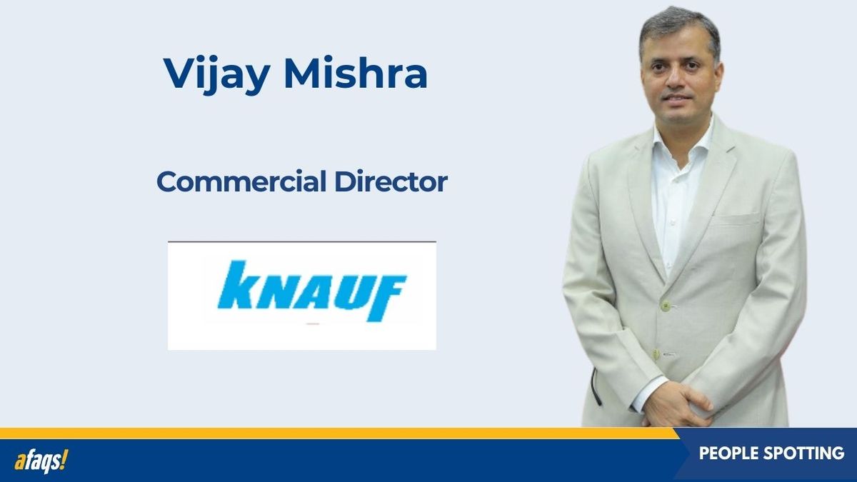 Knauf India appoints Vijay Mishra as Commercial Director