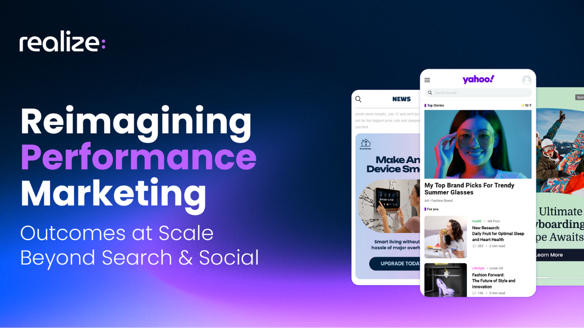 Taboola expands beyond native ads with Realize, a performance-driven ...