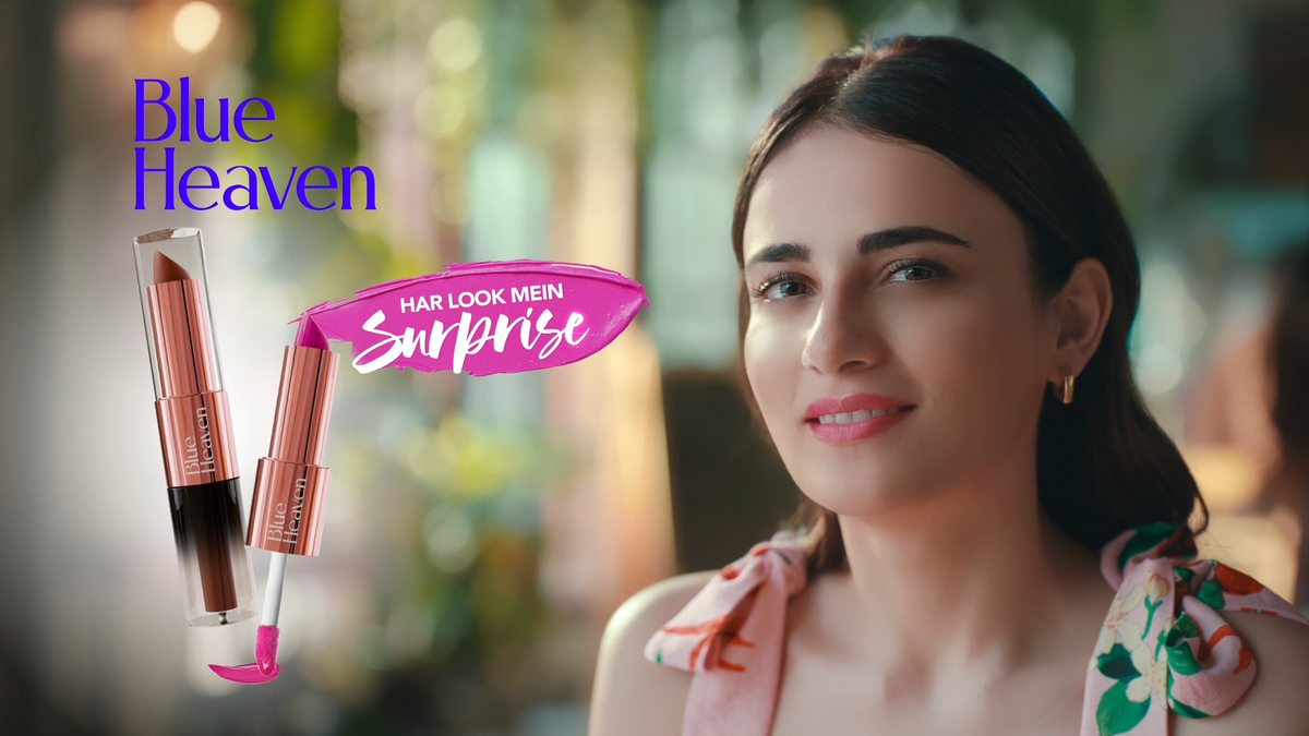 Radhikka Madan delivers Blue Heaven's ‘Har Look Mein Surprise’ campaign