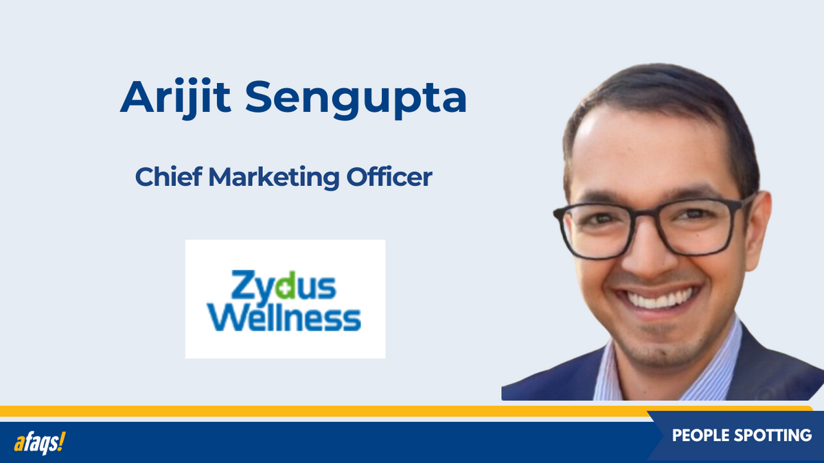 Zydus Wellness appoints Arijit Sengupta as chief marketing officer