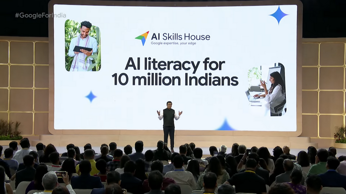 Google launches 'AI Skills House' to boost AI literacy across India
