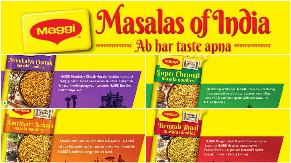 Maggi pushes new flavours in mass media campaign