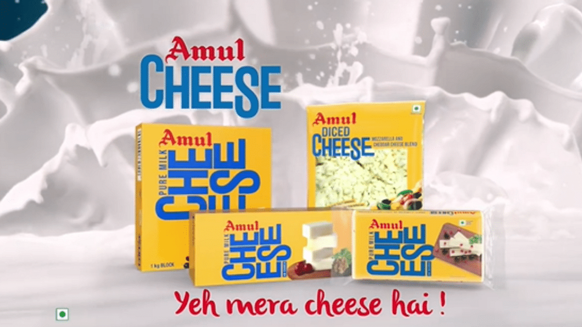 Amul Cheese sheds its skin; takes on a new red, yellow and blue avatar