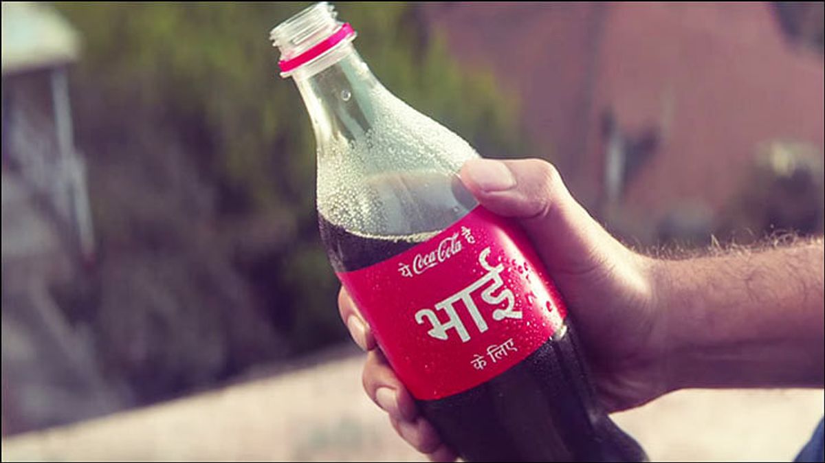 Coca-Cola launches its 'Share a Coke' campaign in the Indian market