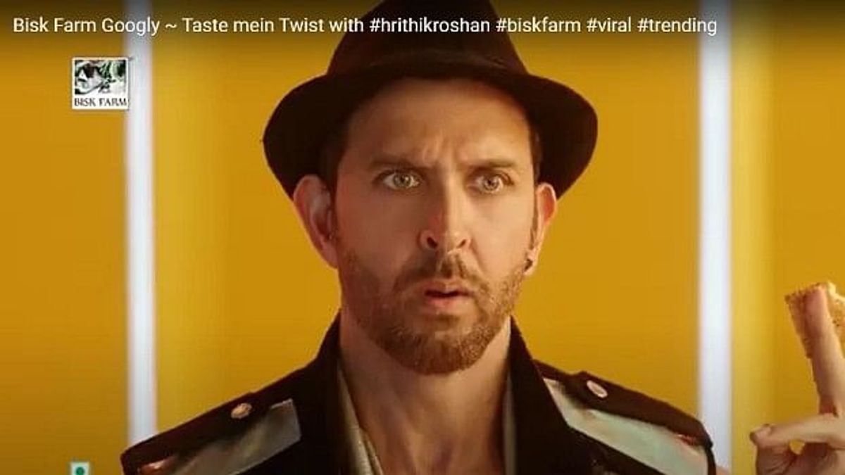 Bisk Farm onboards Hrithik Roshan as brand ambassador for Googly Biscuits