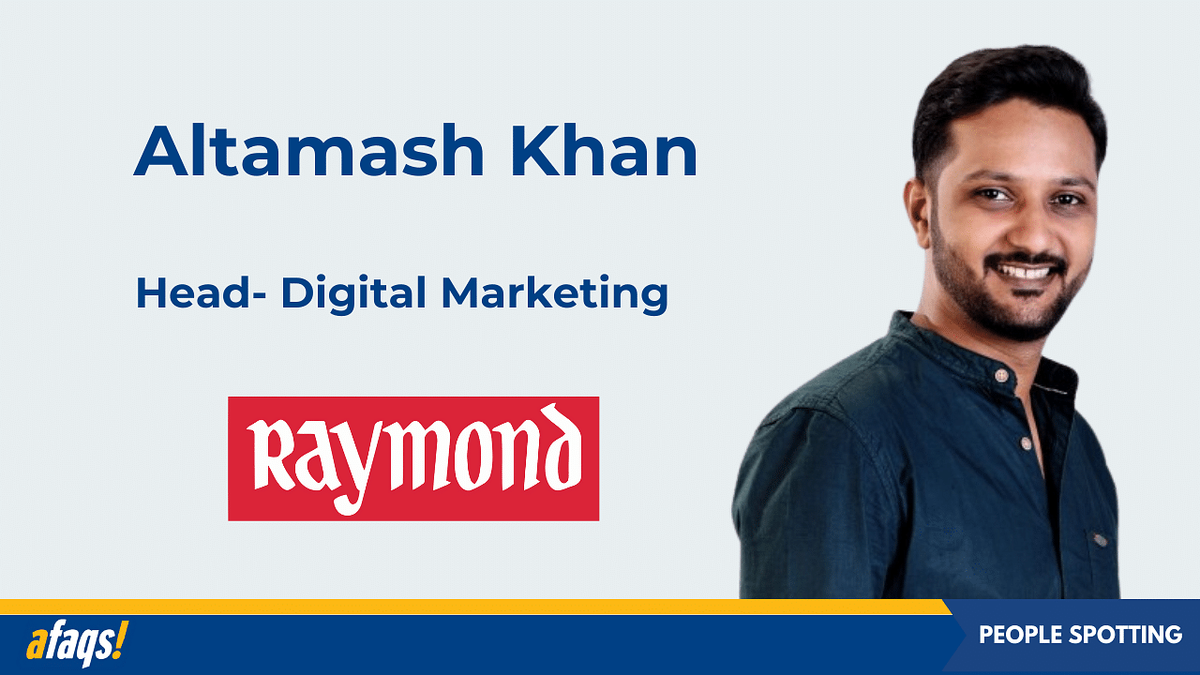 Raymond Lifestyle onboards Altamash Khan as head of digital marketing