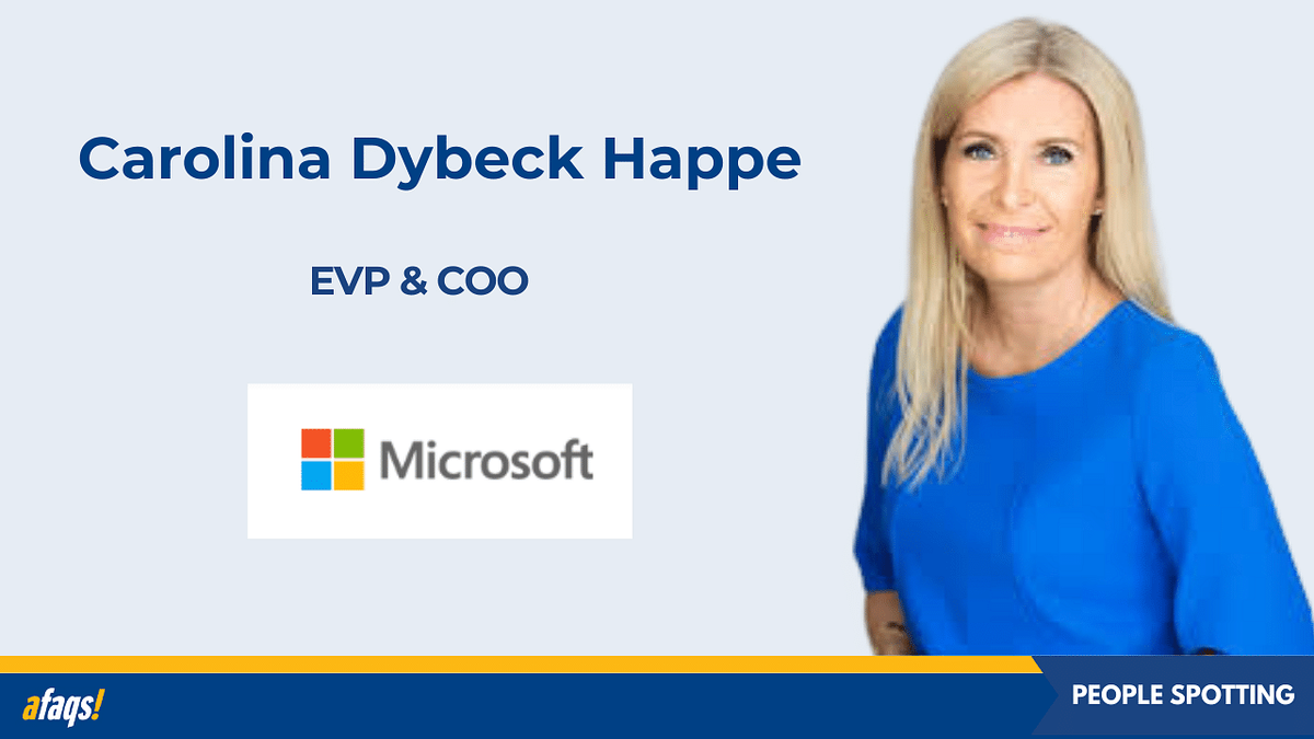 Microsoft appoints Carolina Dybeck Happe as EVP and chief operations ...