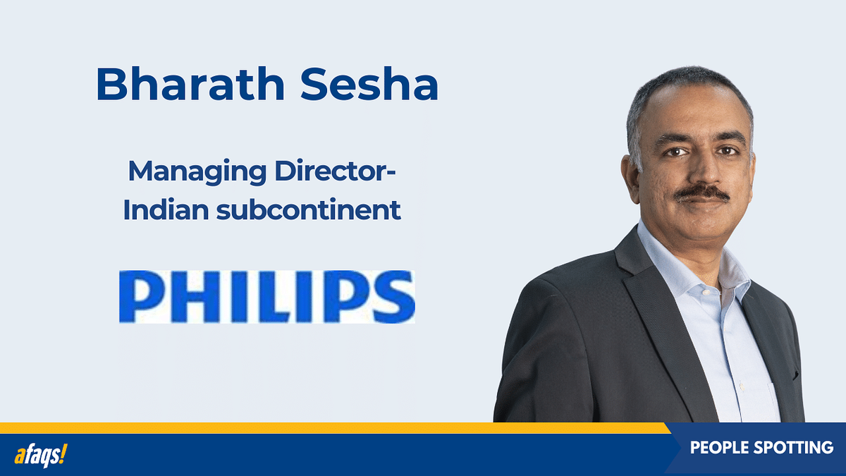 Philips names Bharath Sesha as managing director for Indian subcontinent