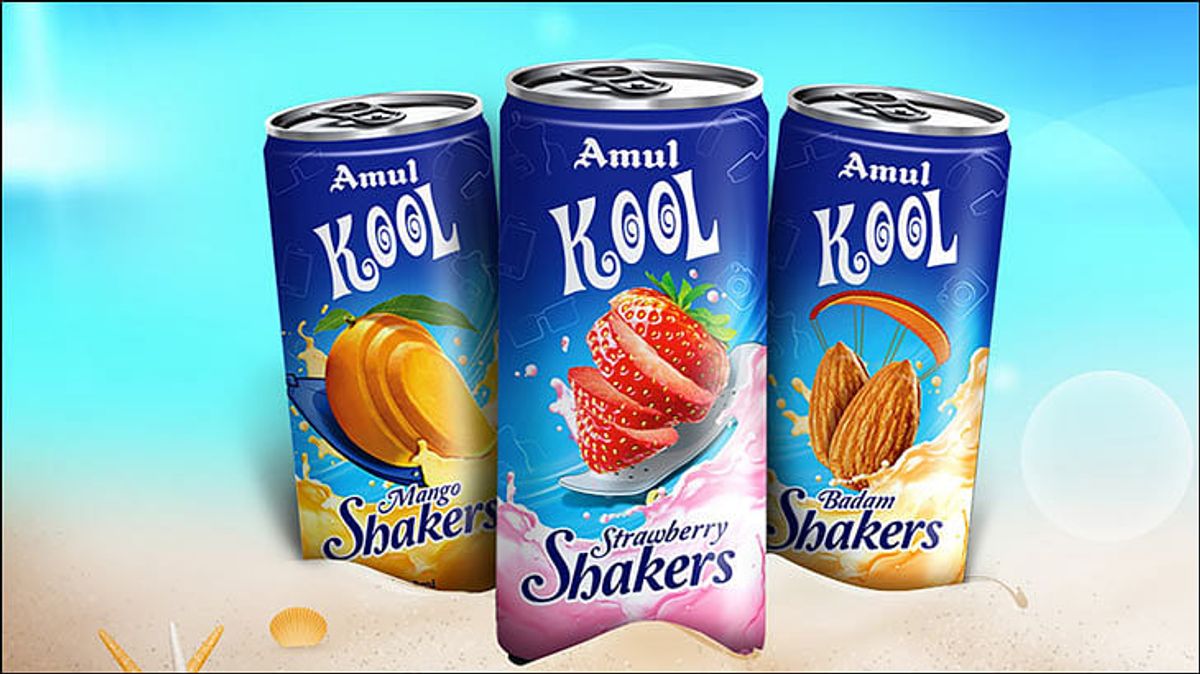 Amul goes in for new design makeover for its range of milkshake