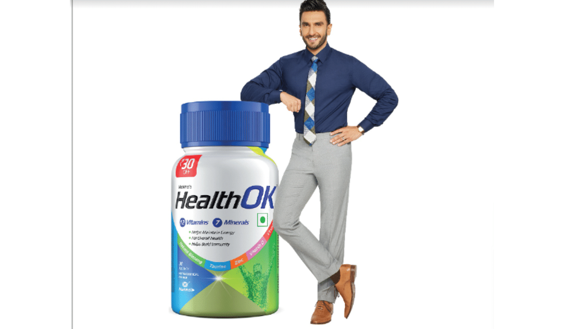 Mankind Pharma unveils HealthOK Tablets campaign With Ranveer Singh