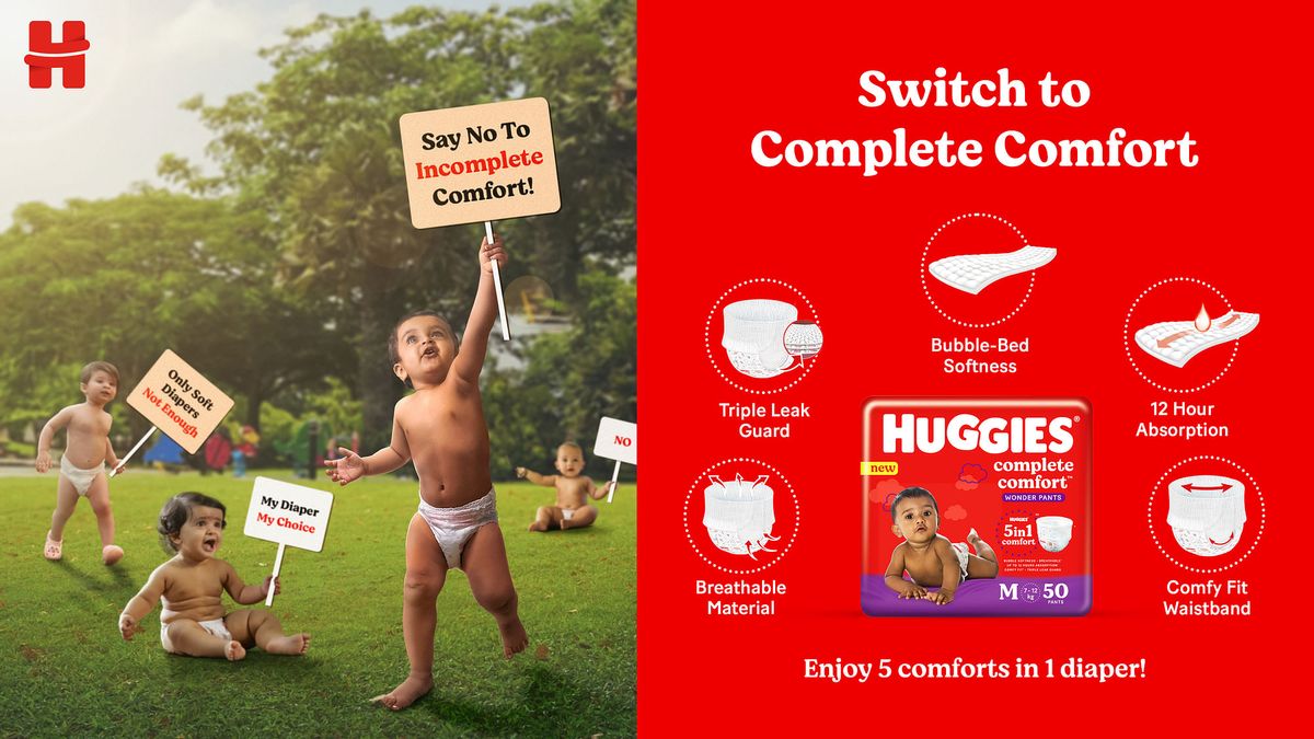 Kimberly-Clark relaunches its diaper brand Huggies with the new ...