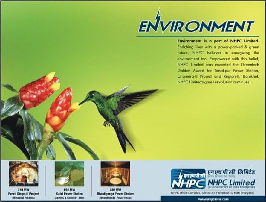 Environment is a part of NHPC Limited