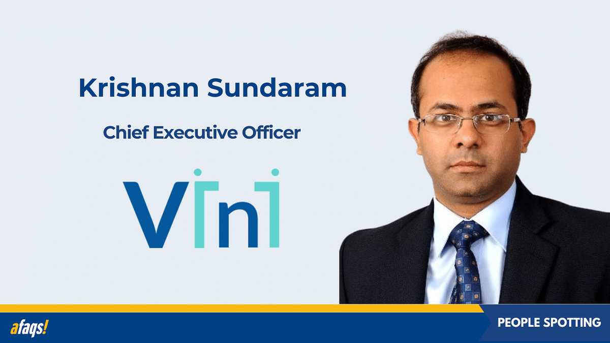 Krishnan Sundaram joins Vini Cosmetics as chief executive officer