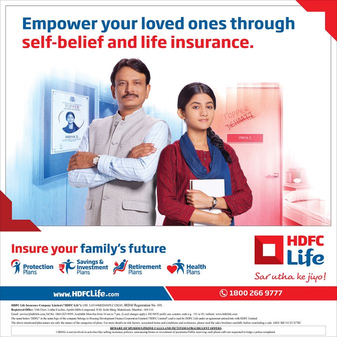 HDFC Life’s brand campaign highlights the role of family and timely ...
