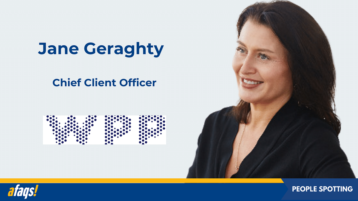 WPP appoints Jane Geraghty as Chief Client Officer