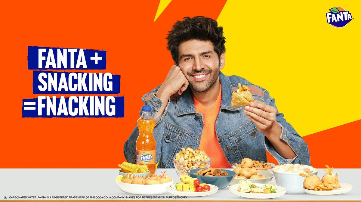 Fanta unleashes Fnacking frenzy with Kartik Aaryan and top influencers