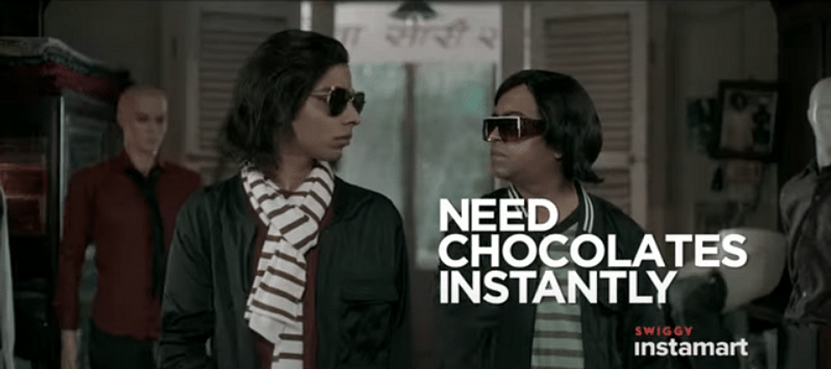 Swiggy Instamart saves Ramesh-Suresh from chocolate shortage with ...