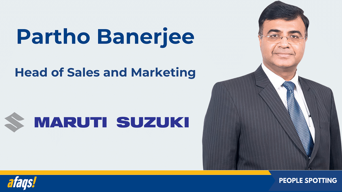 Partho Banerjee to helm marketing and sales as Maruti shuffles leadership
