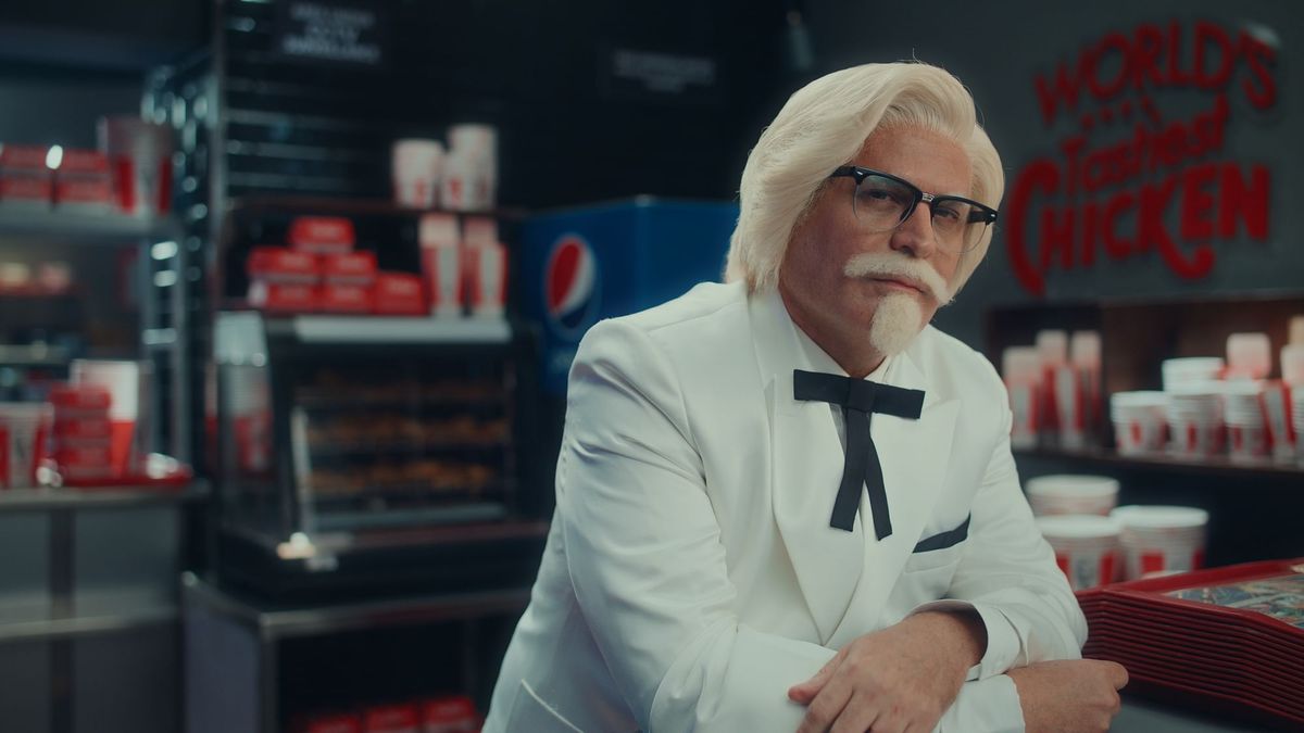 Colonel Sanders grooves in KFC’s recent campaign