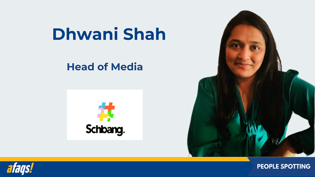 Schbang appoints Dhwani Shah as head of media